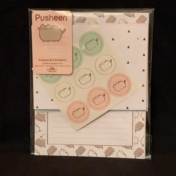 Pusheen | Accessories | Pusheen Letter Set Stationary Envelopes ...